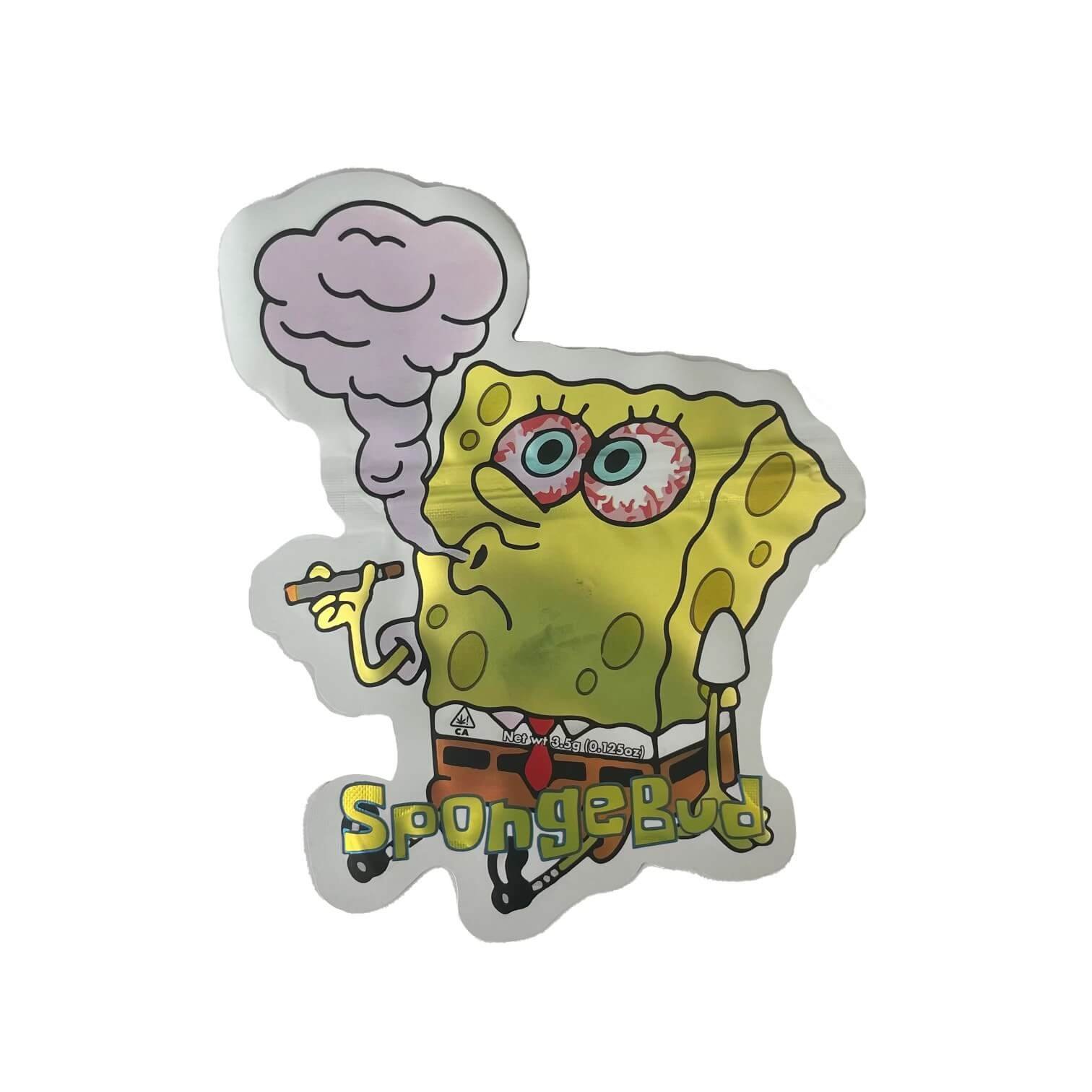 Sponge Bob Mylar Bag 3.5 Grams – Smell Proof Cannabis Storage Mylar ...