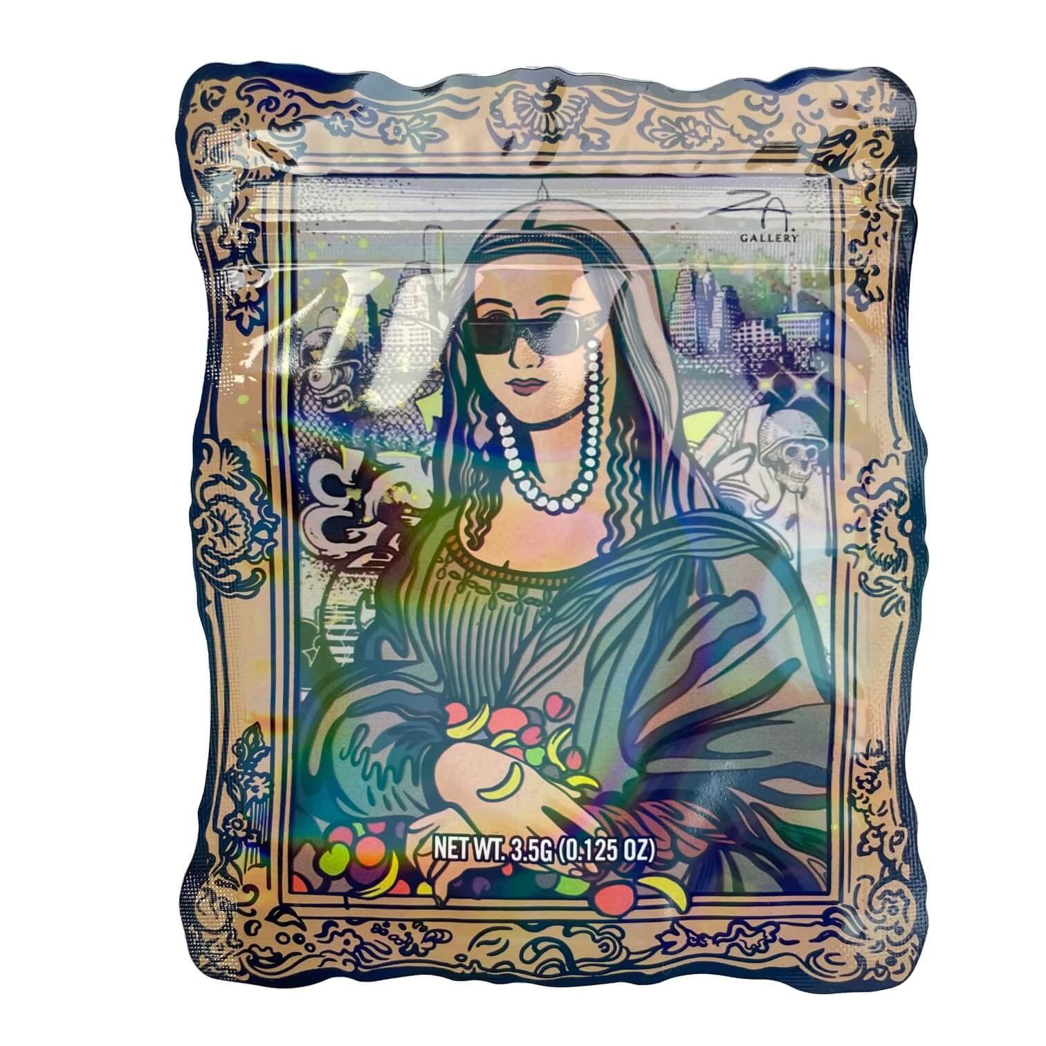 Monalisa Mylar Bag 3.5 Grams – Smell Proof Cannabis Storage Mylar ...