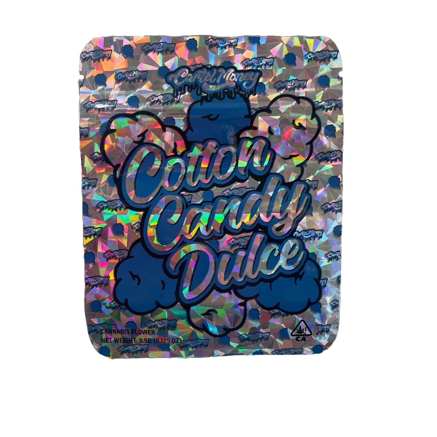 Cotton Candy Dulce Mylar Bag 3.5 Grams – Smell Proof Cannabis Storage ...