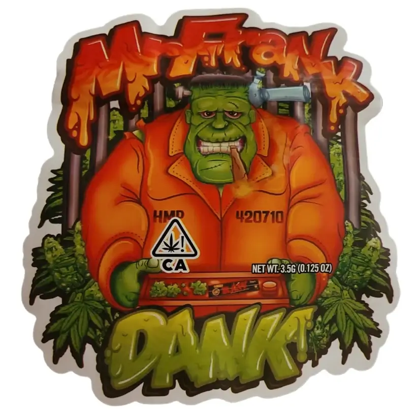 Mr Frank Dank 3.5G Mylar Bags – Smell Proof Cannabis Storage Mylar ...