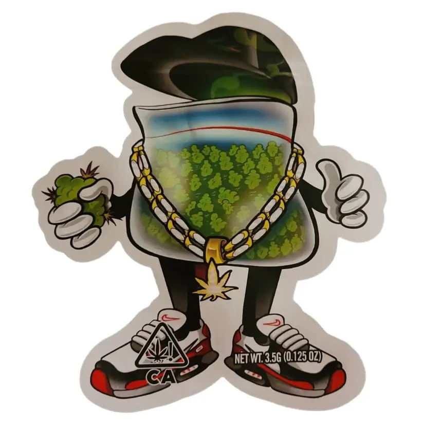 Weed Jar 3.5G Mylar Bags – Cannabis Storage, Premium Designed Mylar ...